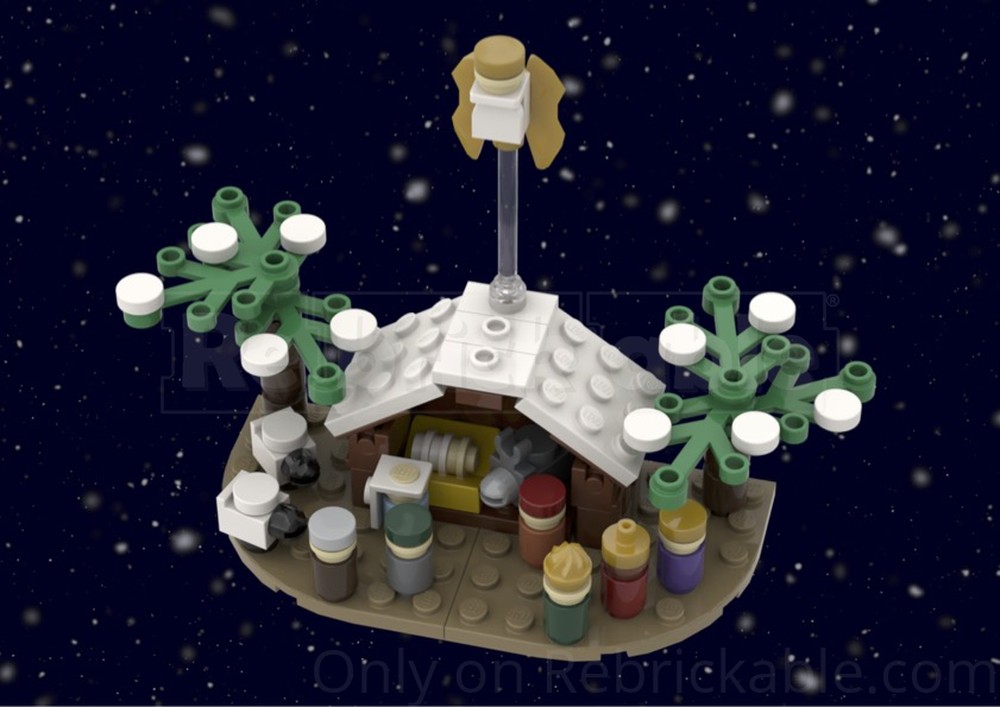LEGO MOC Little Nativity Scene by MainStreetBricks | Rebrickable ...