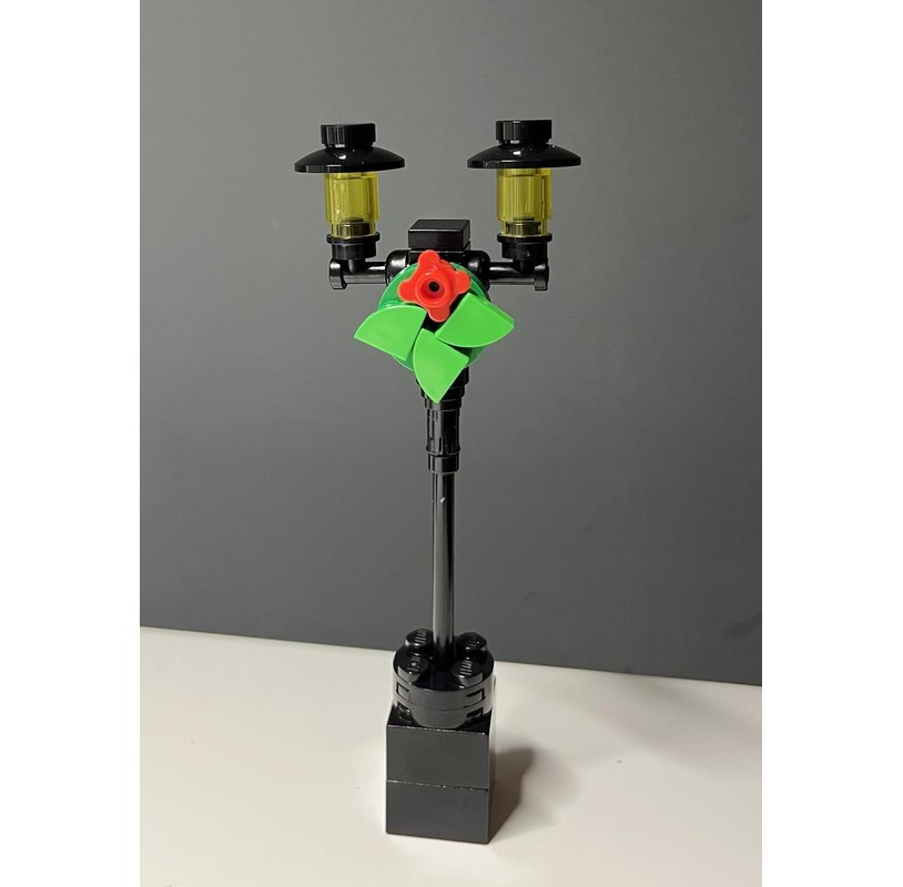 LEGO MOC Lamp Post Christmas by flaviaeliane | Rebrickable - Build with ...