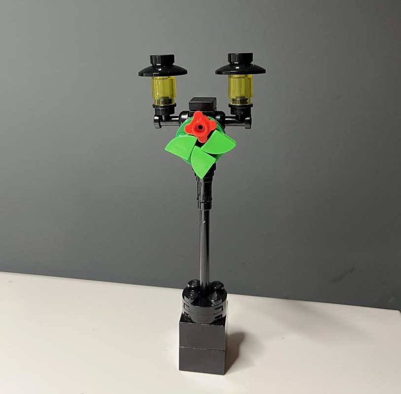 LEGO MOC Lamp Post Christmas by flaviaeliane | Rebrickable - Build with ...