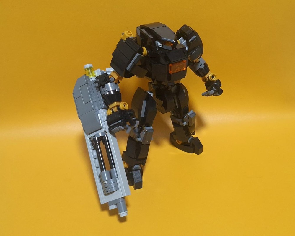 LEGO MOC PA-001 Marauder Power Armor v2 by Mechalaro | Rebrickable ...