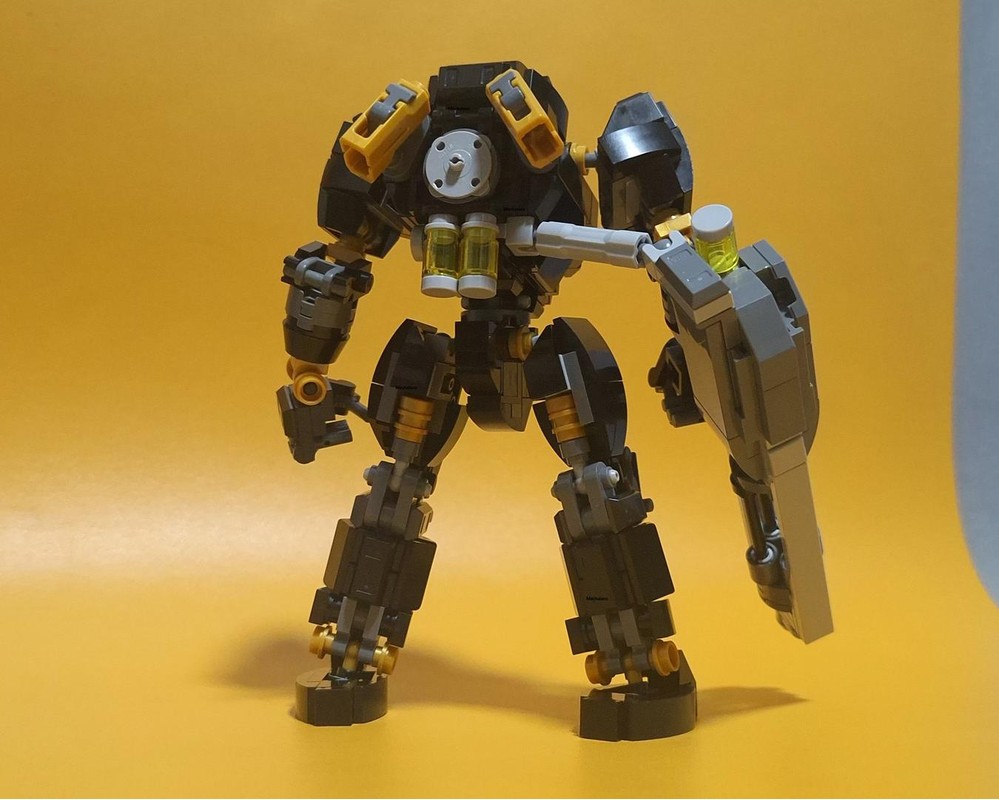 LEGO MOC PA-001 Marauder Power Armor v2 by Mechalaro | Rebrickable ...
