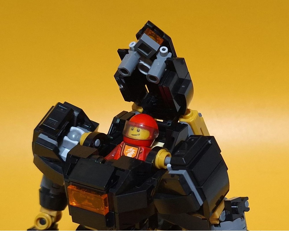 LEGO MOC PA-001 Marauder Power Armor v2 by Mechalaro | Rebrickable ...