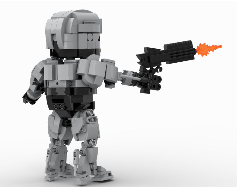 LEGO MOC-205878 RoBoCop by BroadBricks_Studio | Rebrickable - Build ...