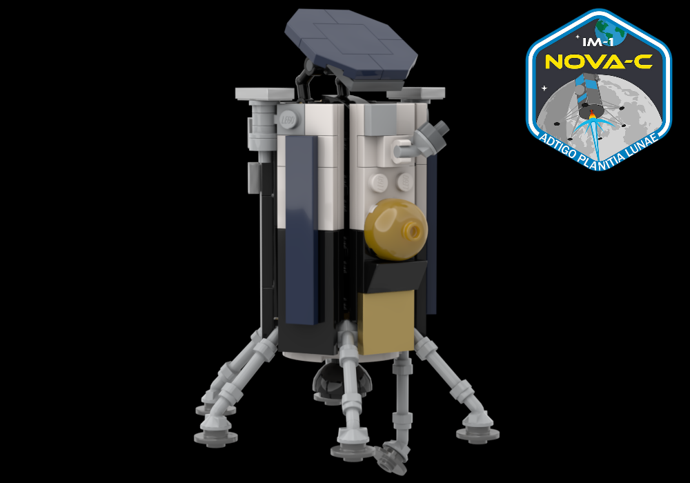 Lego Moc Odysseus Nova C Lunar Lander Im 1 By Orchardbuilds