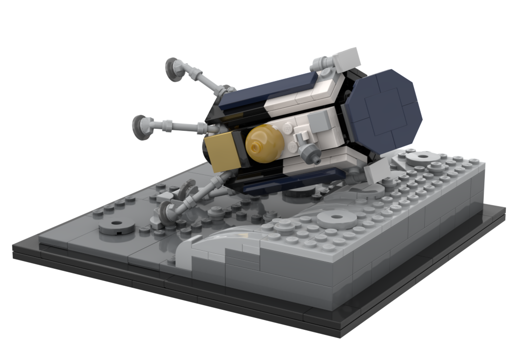 Lego Moc Odysseus Nova C Lunar Lander Im 1 By Orchardbuilds