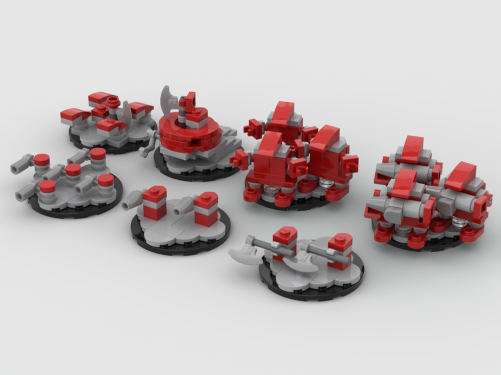 LEGO MOC Lego Legion Imperialis-Mechancium Infantry by GargonLe ...