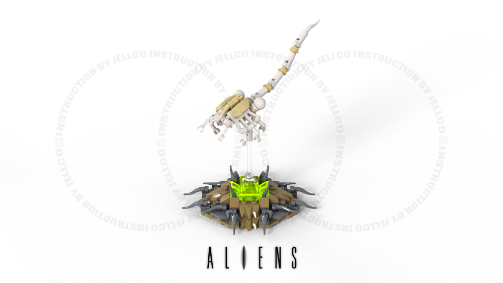 LEGO MOC Micro Facehugger : ALIENS by jellco | Rebrickable - Build with ...