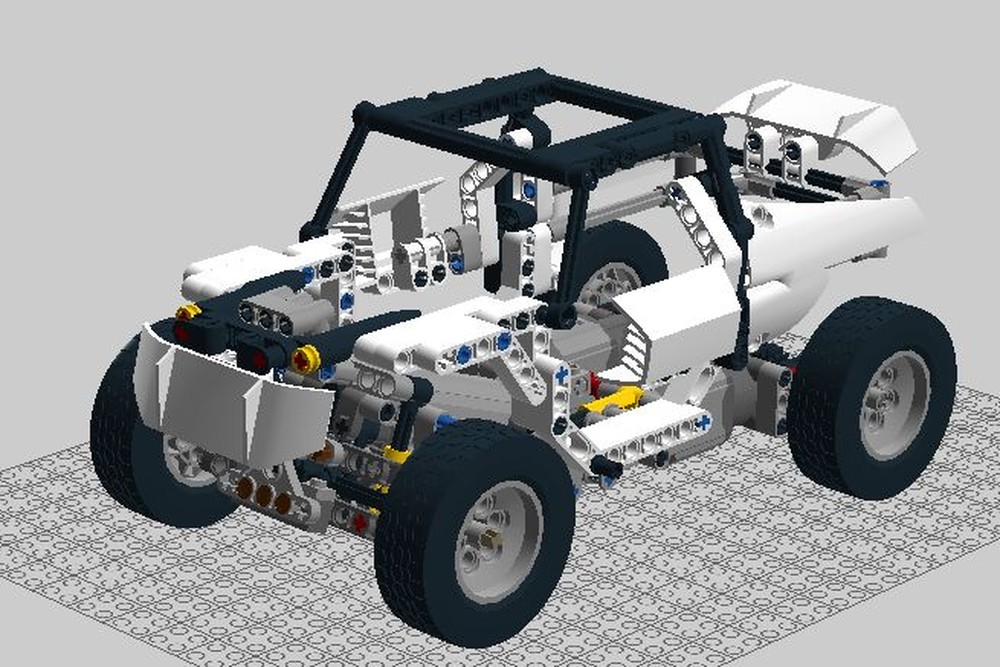 Lego Moc Msmp Rally Baja By Xfeelgoodx Rebrickable Build With Lego