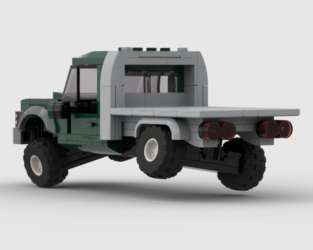 Lego Moc Pickup Truck W Working Suspension By Reggieranger