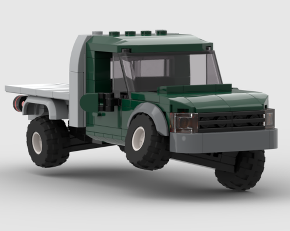 LEGO MOC Pickup Truck w/ Working Suspension by reggieranger ...