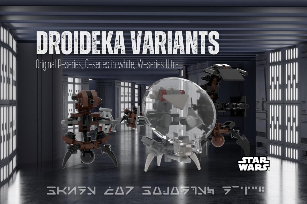 LEGO MOC Droideka Variants by Hando Fos | Rebrickable - Build with LEGO