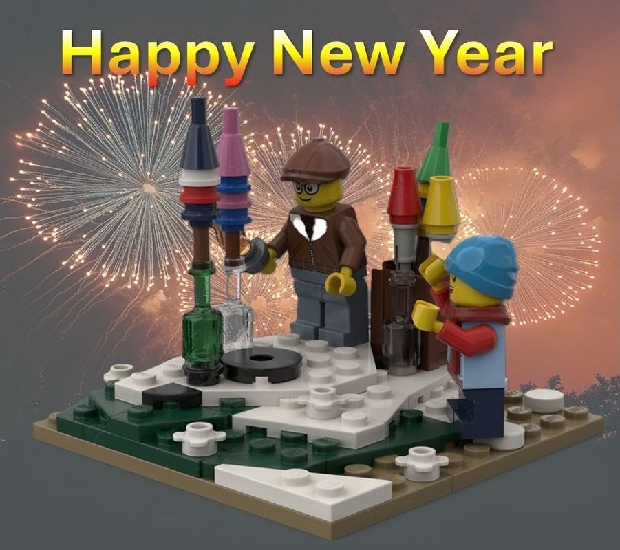 LEGO MOC Fireworks by mrnoeb | Rebrickable - Build with LEGO