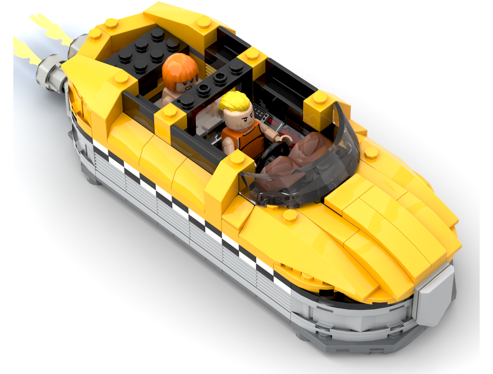 LEGO MOC Fifth element taxi model by Blocksandmocs | Rebrickable ...