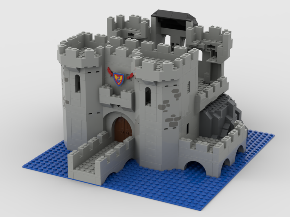 LEGO MOC Black Knight Castle by carnby2000 | Rebrickable - Build with LEGO
