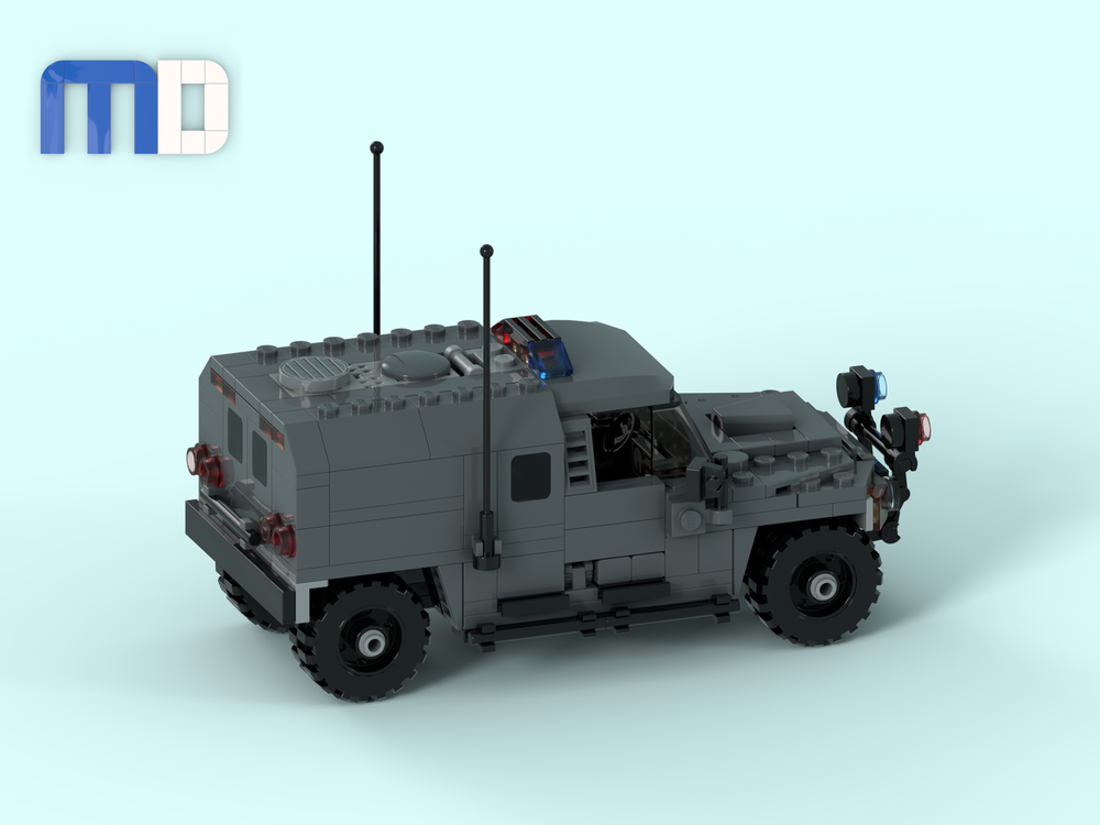 LEGO MOC Armored Vehicle MOC by MDesigns | Rebrickable - Build with LEGO