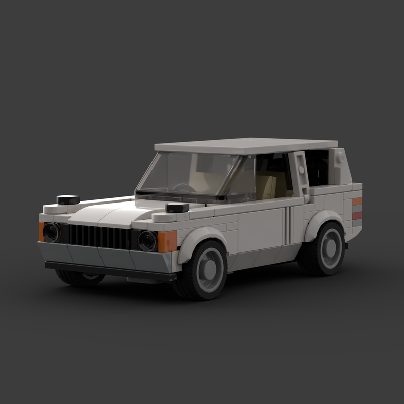 LEGO MOC Land Rover Range Rover 1970 (White) by C.M.D | Rebrickable ...