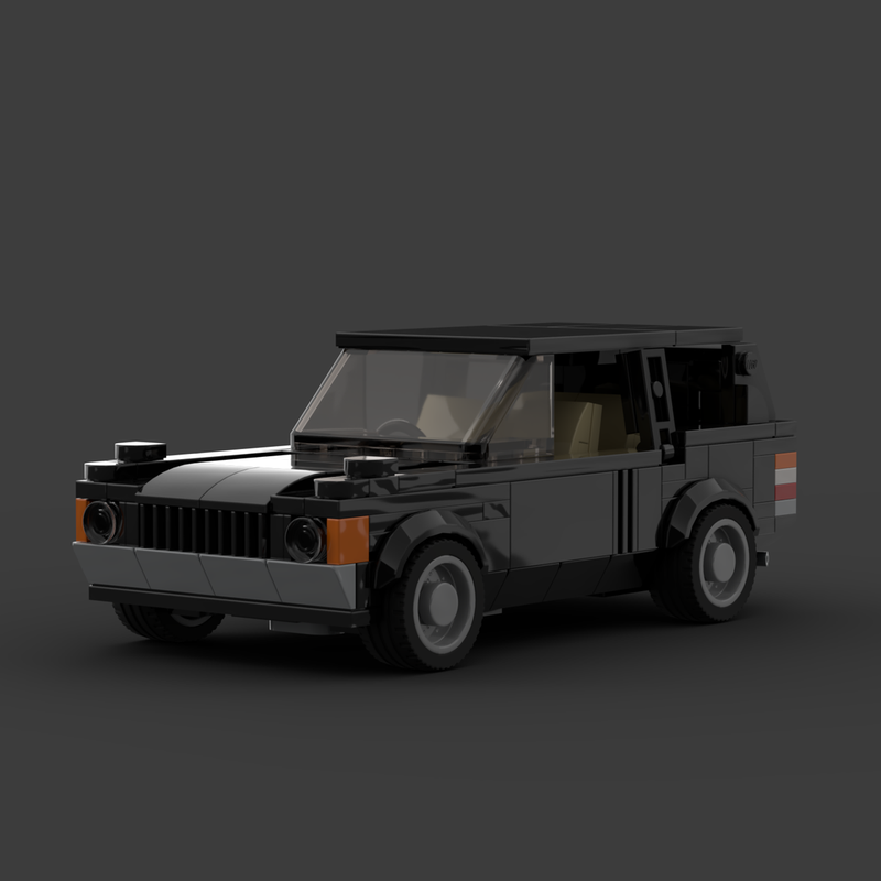 LEGO MOC Land Rover Range Rover 1970 (Black) by C.M.D | Rebrickable ...