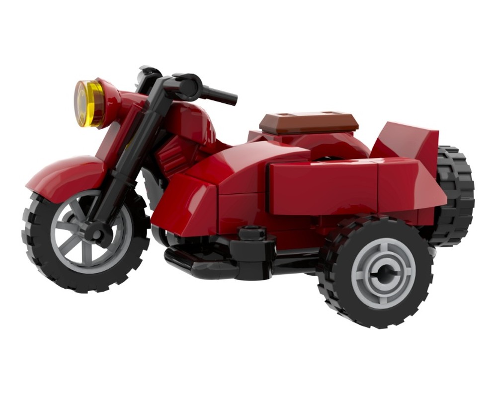 LEGO MOC Motorcycle with sidecar by felix.rebricks | Rebrickable ...