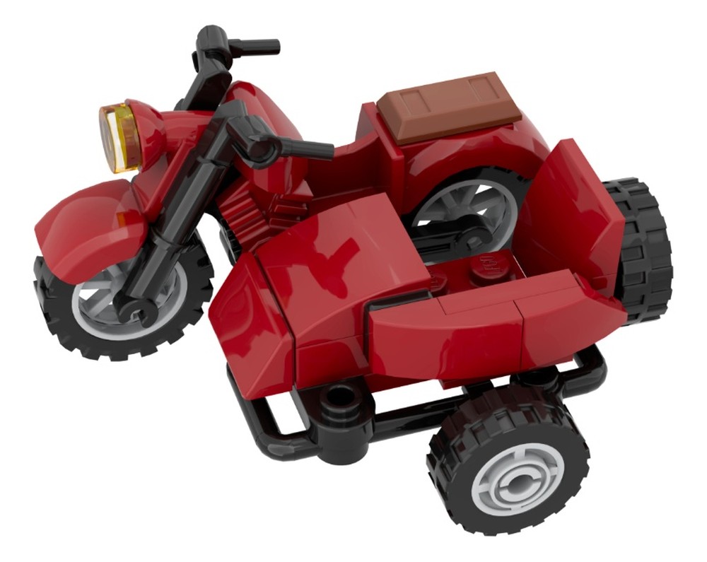 Lego Moc Motorcycle With Sidecar By Felixrebricks Rebrickable