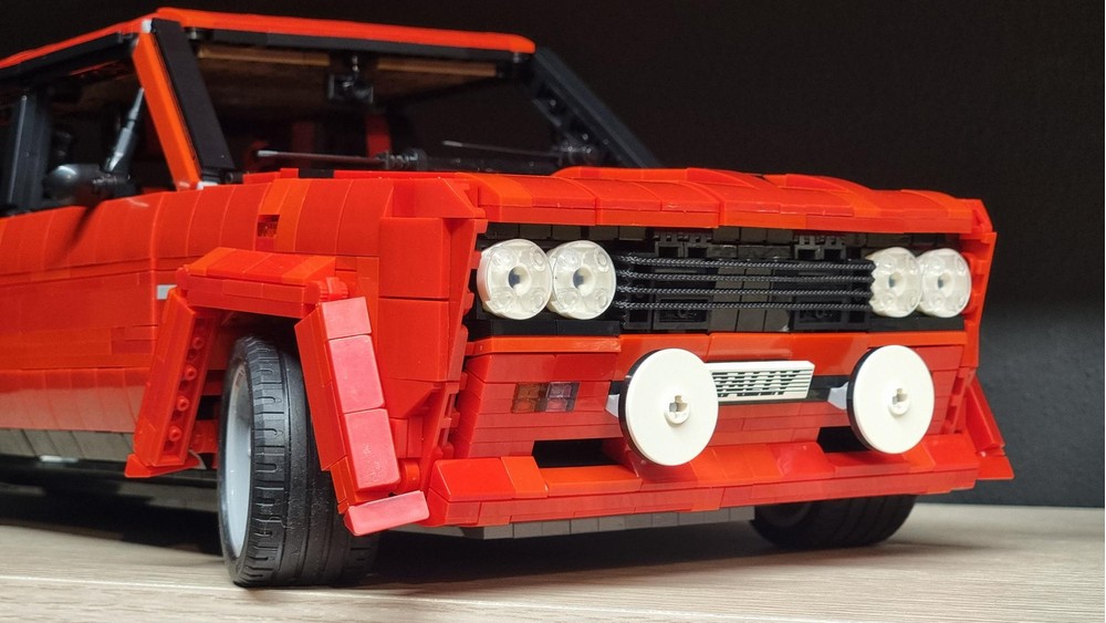 LEGO MOC Fiat 131 Abarth Rally Stradale (1978) by Aquil8 | Rebrickable ...