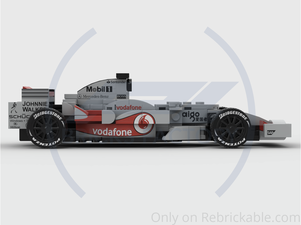 Lego Moc F1 Mclaren Mp423 By Pit Lane Bricks Factory Rebrickable