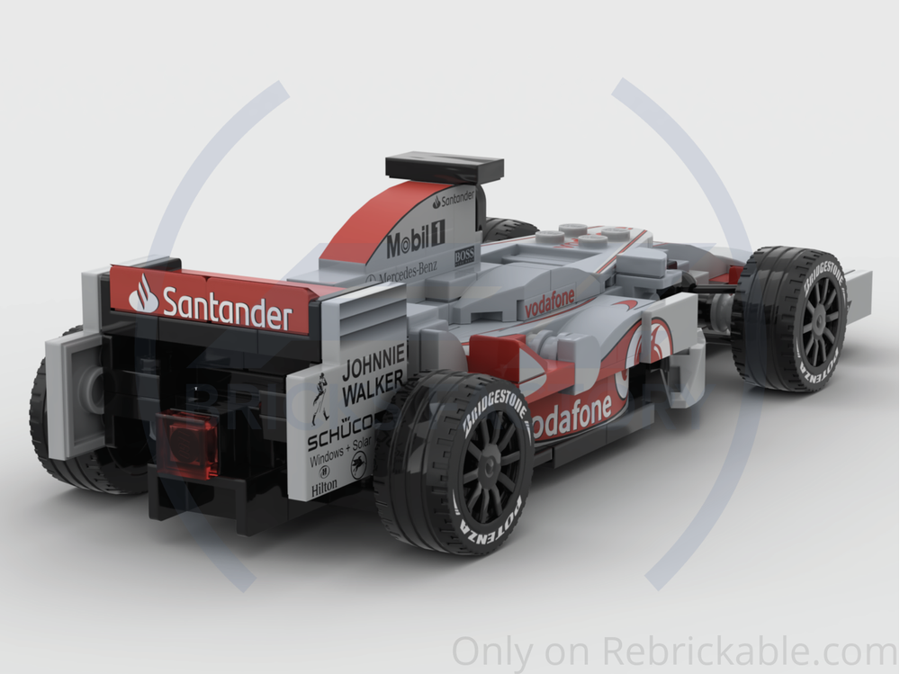 Lego Moc F1 Mclaren Mp423 By Pit Lane Bricks Factory Rebrickable