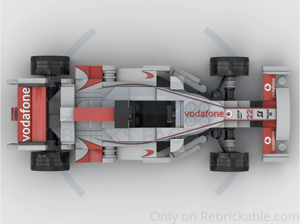 Lego Moc F1 Mclaren Mp423 By Pit Lane Bricks Factory Rebrickable