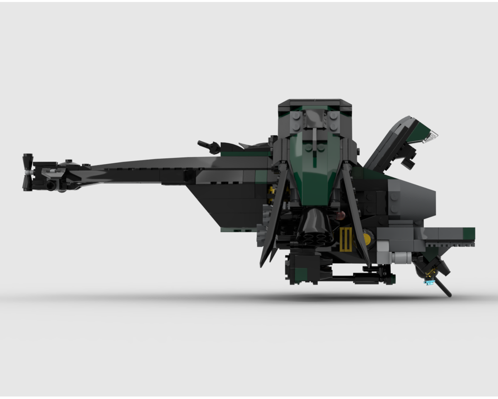 LEGO MOC-205941 VTOL Gunship by Total_Rebrick | Rebrickable - Build ...