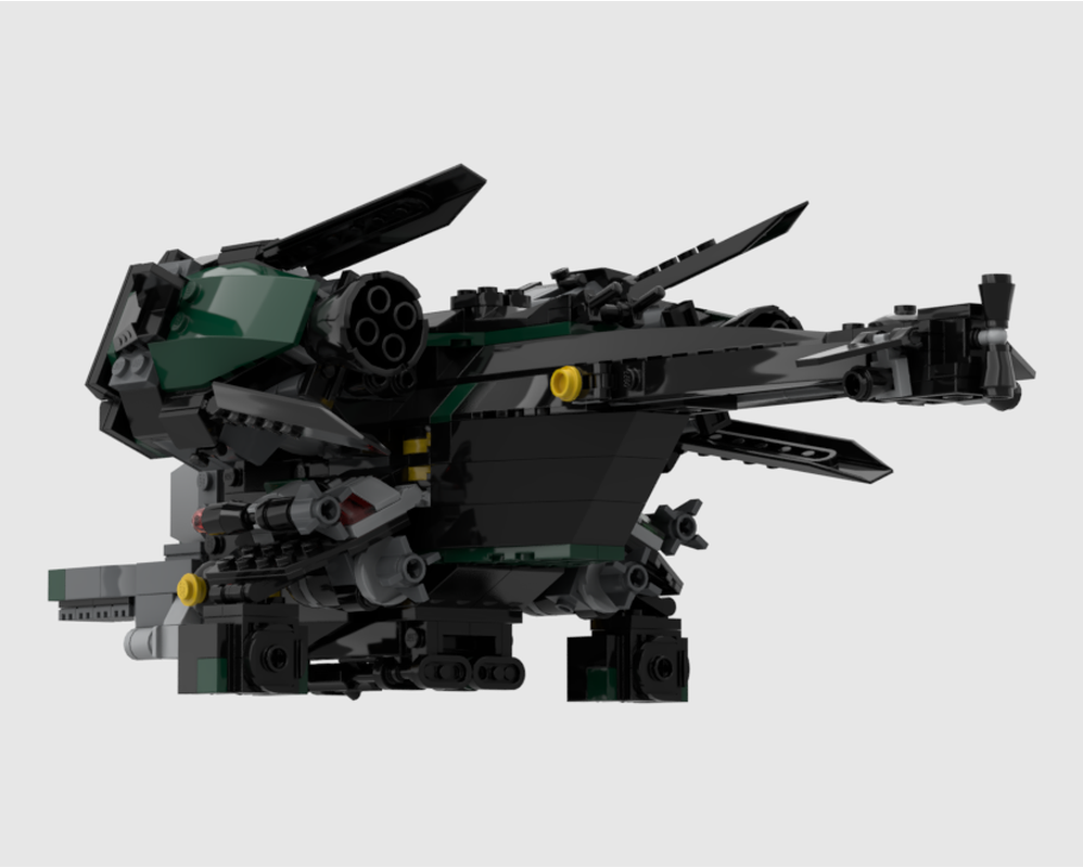 LEGO MOC-205941 VTOL Gunship by Total_Rebrick | Rebrickable - Build ...