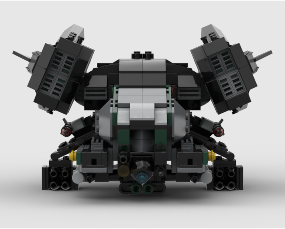 LEGO MOC-205941 VTOL Gunship by Total_Rebrick | Rebrickable - Build ...