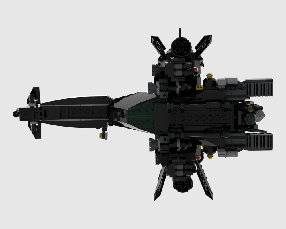 LEGO MOC-205941 VTOL Gunship by Total_Rebrick | Rebrickable - Build ...