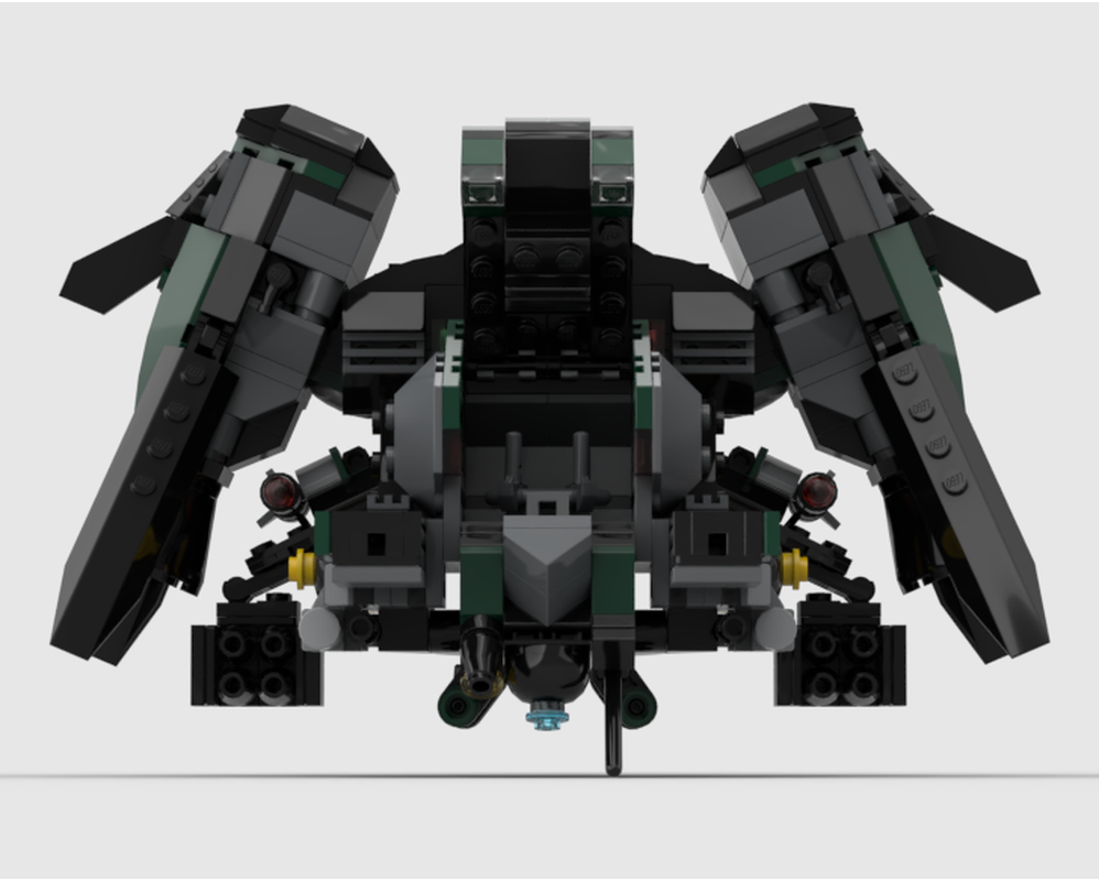 LEGO MOC-205941 VTOL Gunship by Total_Rebrick | Rebrickable - Build ...