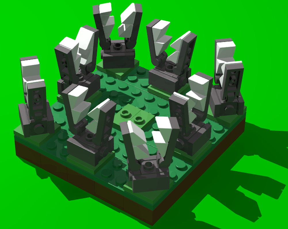 LEGO MOC Minecraft Evoker Stand by BreezeBricks | Rebrickable - Build ...