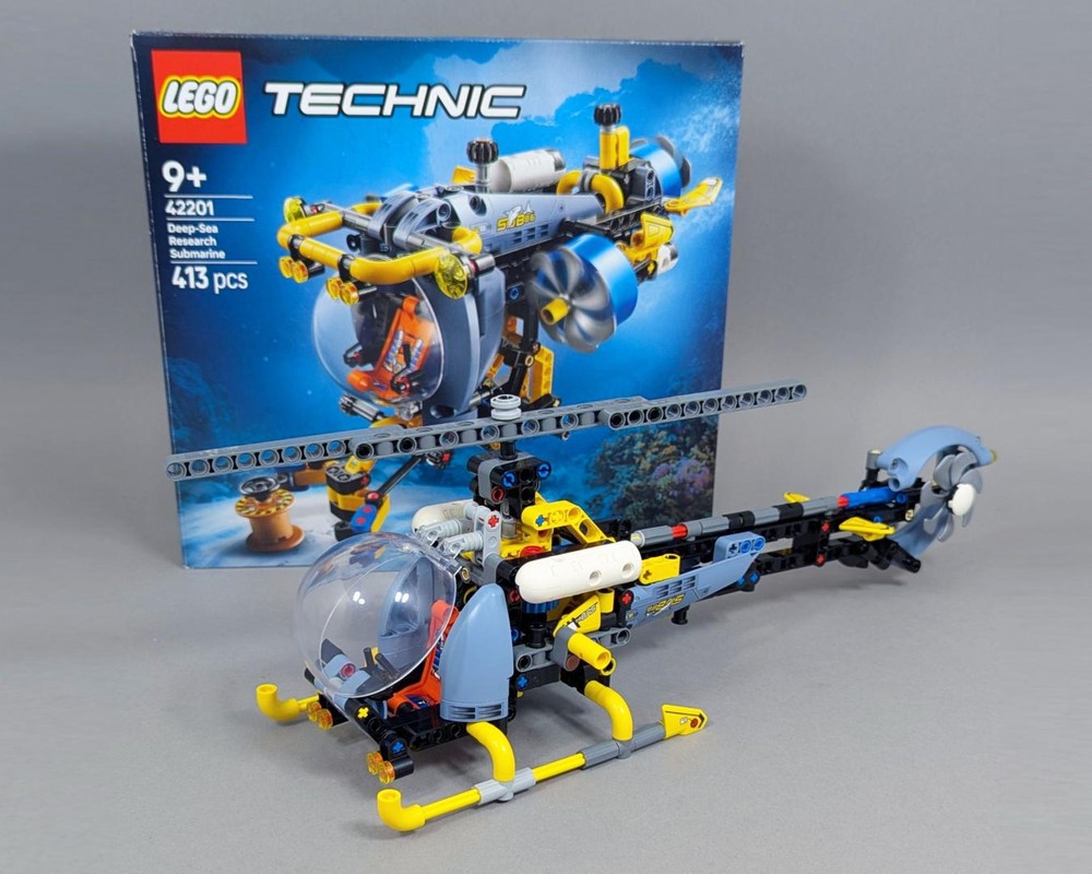 LEGO MOC 42201 Helicopter by M_longer | Rebrickable - Build with LEGO