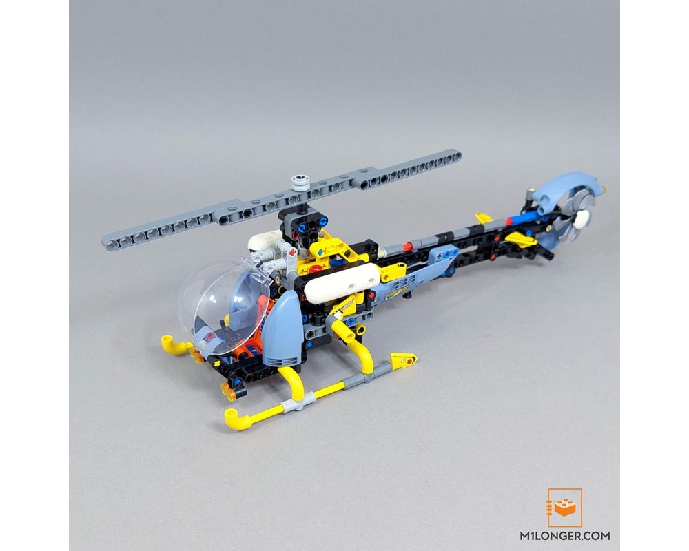 LEGO MOC 42201 Helicopter by M_longer | Rebrickable - Build with LEGO