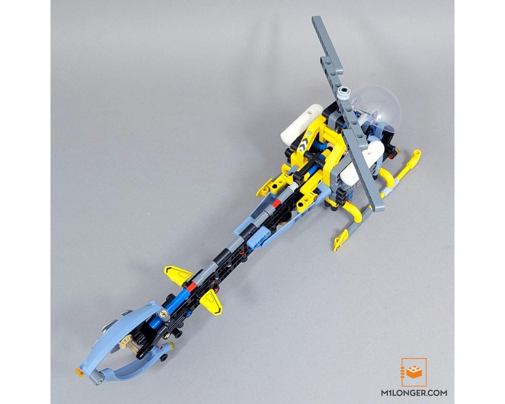 LEGO MOC 42201 Helicopter by M_longer | Rebrickable - Build with LEGO