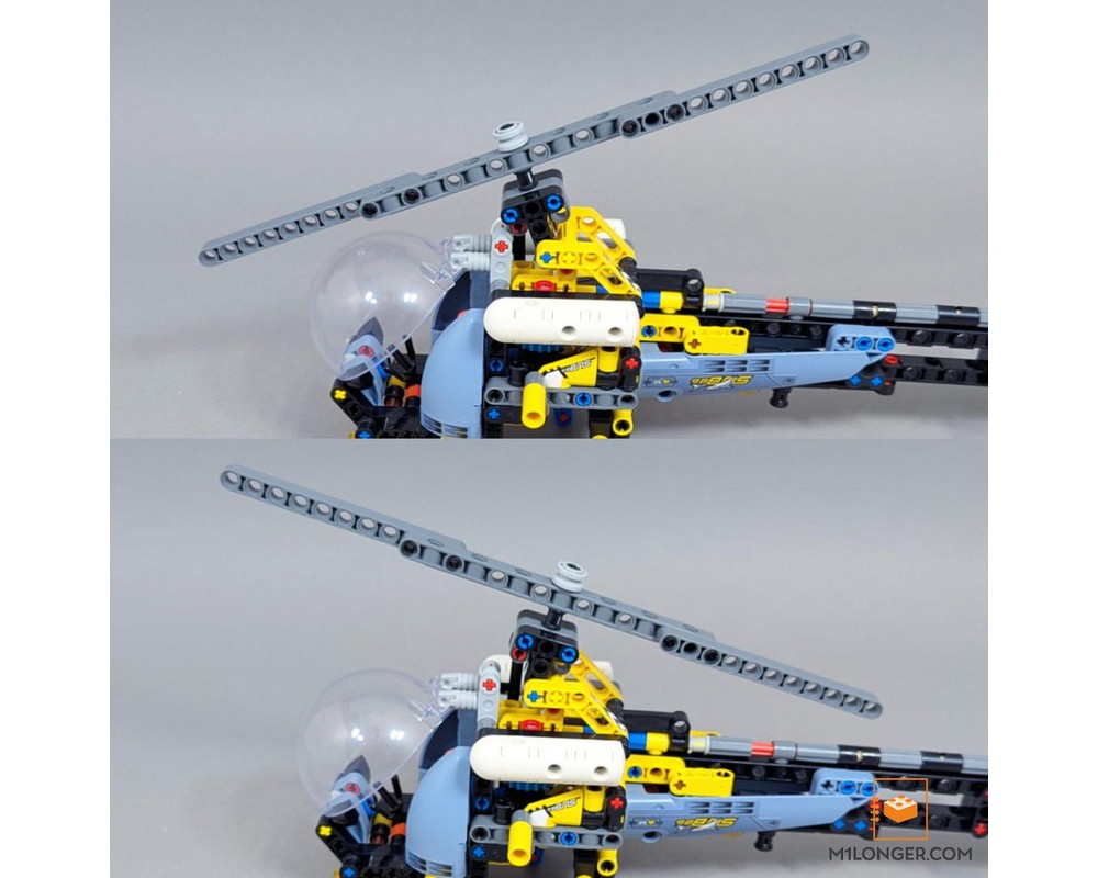 LEGO MOC 42201 Helicopter by M_longer | Rebrickable - Build with LEGO