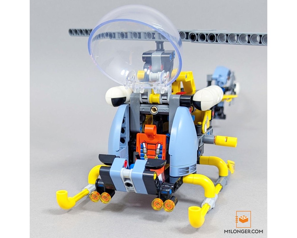 LEGO MOC 42201 Helicopter by M_longer | Rebrickable - Build with LEGO