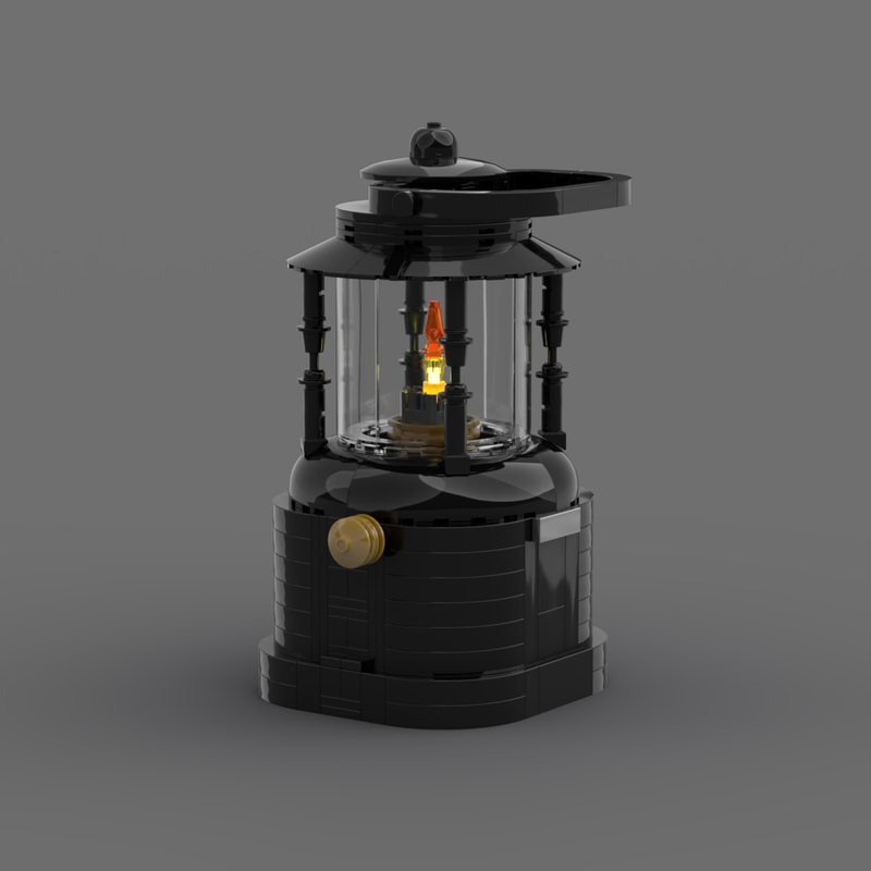 LEGO MOC-205968 Old lantern by BrickShadow45 | Rebrickable - Build with ...