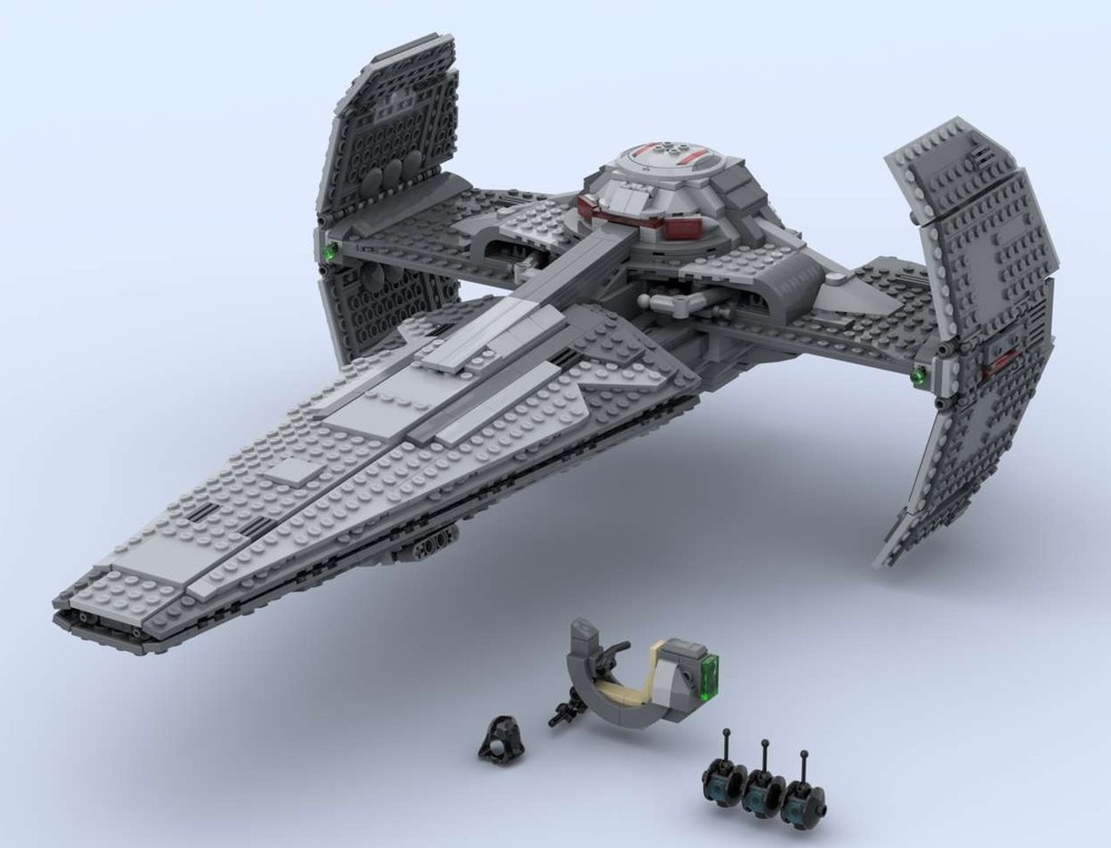 LEGO MOC Sith Infiltrator Scimitar by rudytrooper666 | Rebrickable ...