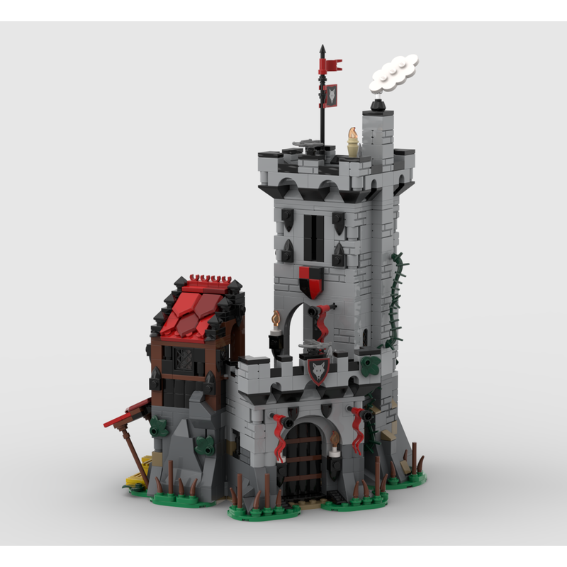 LEGO MOC Wolfpack Outpost by MidiBricks | Rebrickable - Build with LEGO