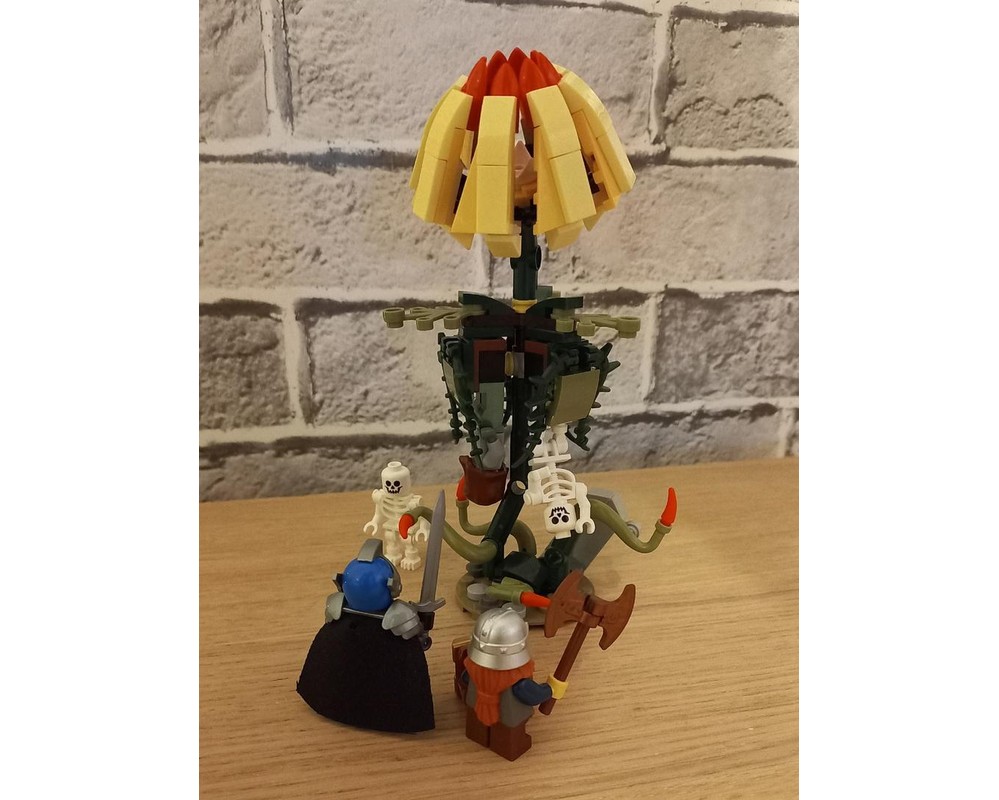 LEGO MOC Corpse flower by AlexEscapist | Rebrickable - Build with LEGO