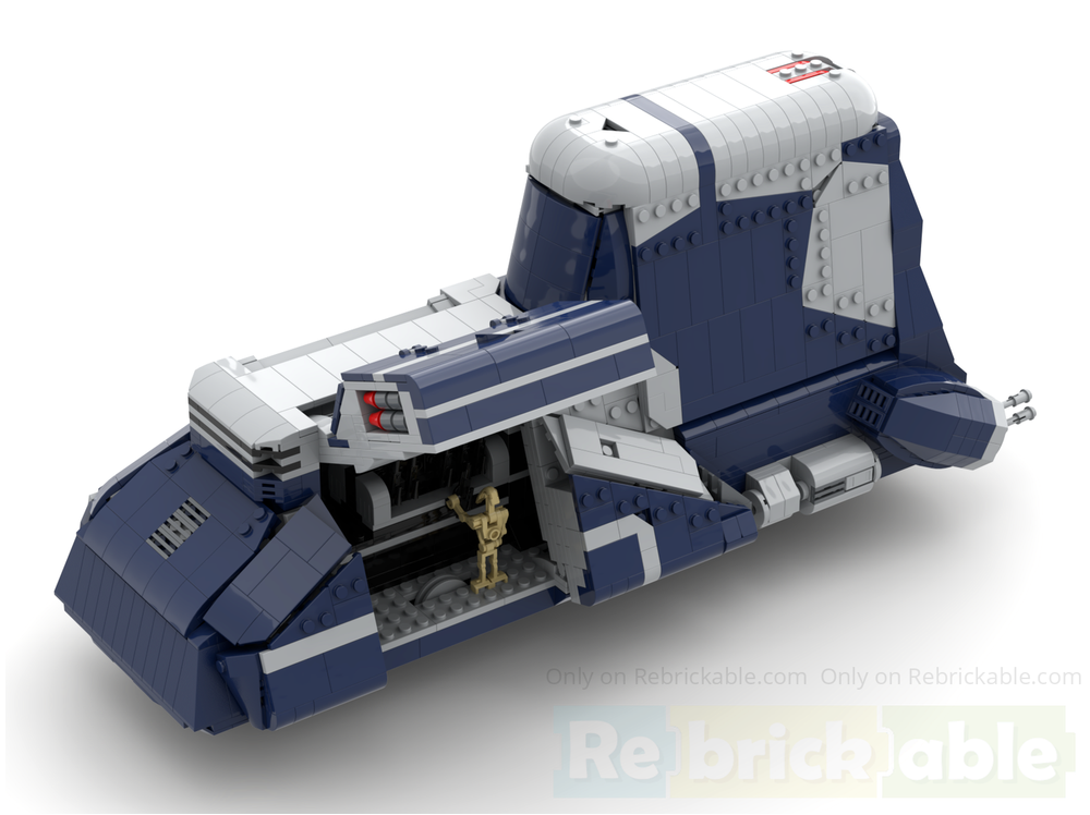 Lego Moc Mtt Clone Wars Playscale By Kiwi Bricks Rebrickable