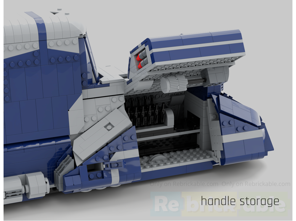 Lego Moc Mtt Clone Wars Playscale By Kiwi Bricks Rebrickable