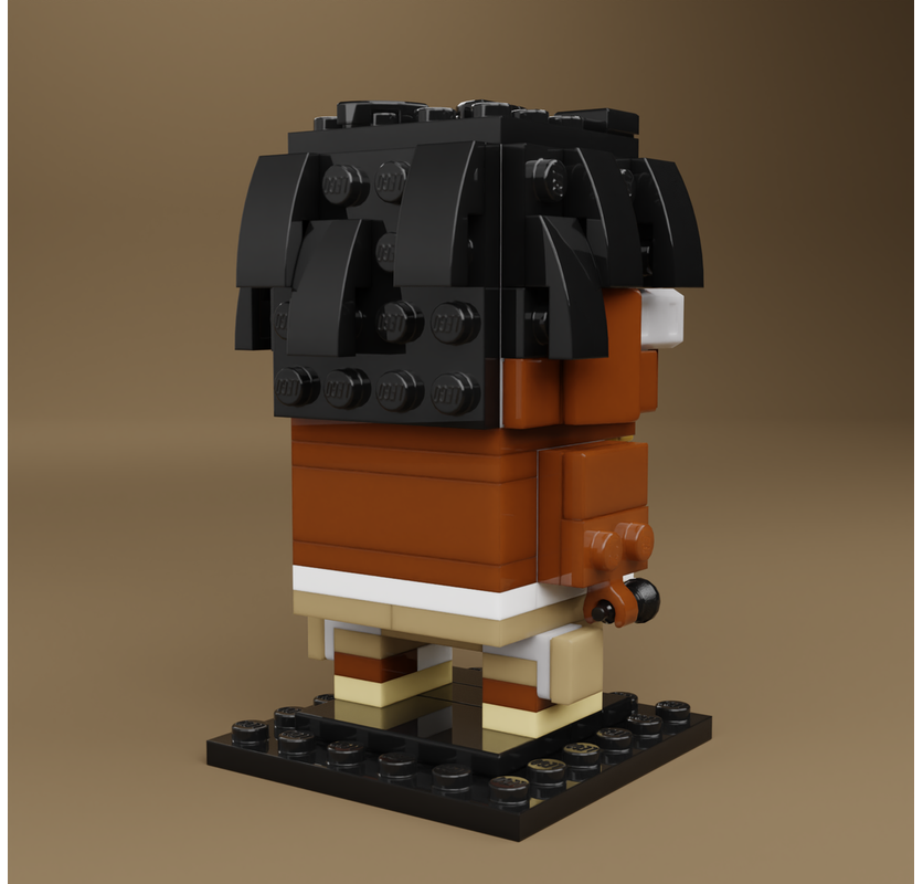 LEGO MOC-206020 Travis Scott Custom Brickheadz by IconicBrix ...
