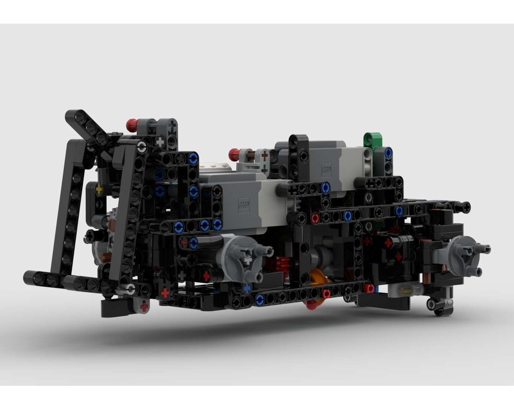 LEGO MOC Tractor Chassis (Control+ version, alternate build of 42129 ...
