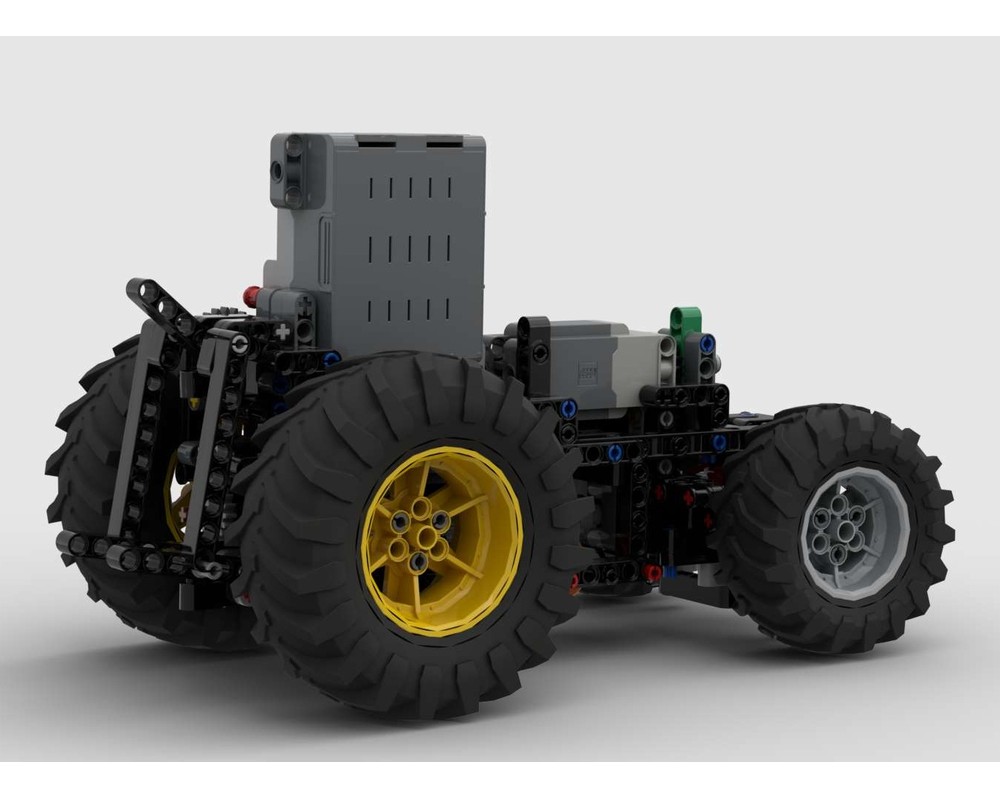 LEGO MOC Tractor Chassis (Control+ version, alternate build of 42129 ...