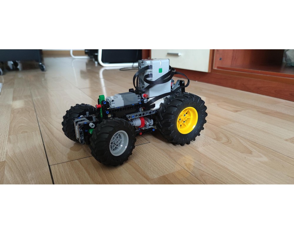 LEGO MOC Tractor Chassis (Control+ version, alternate build of 42129 ...