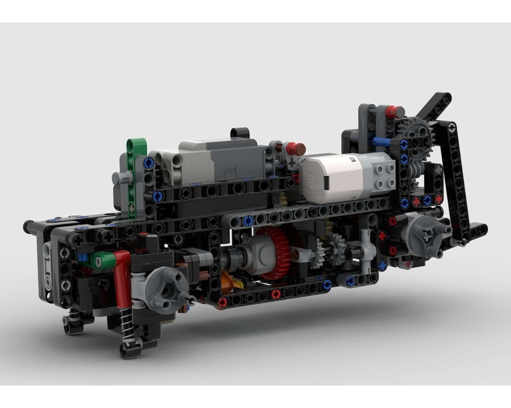LEGO MOC Tractor Chassis (Control+ version, alternate build of 42129 ...