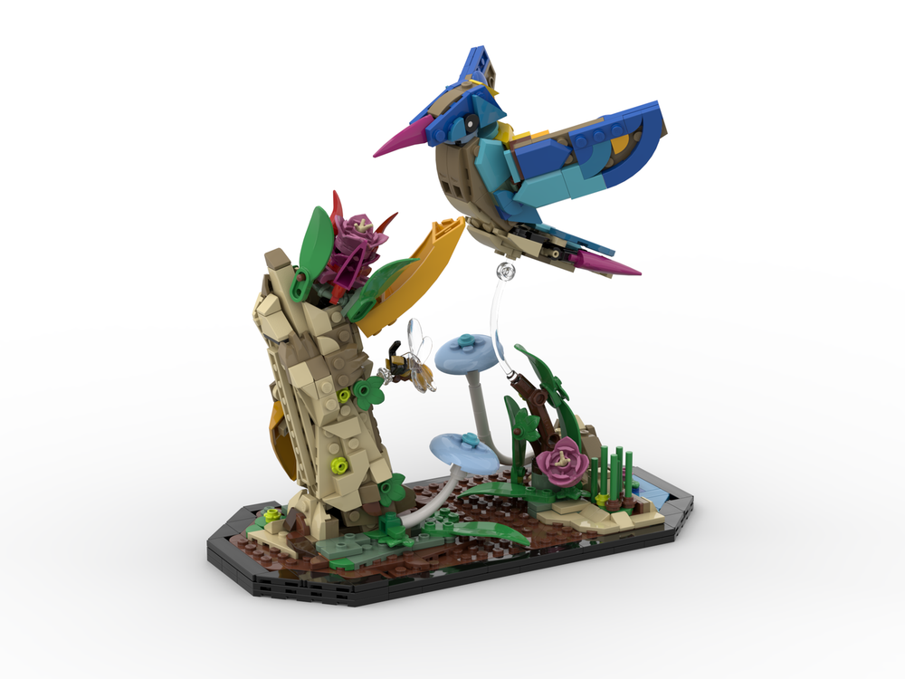 LEGO MOC 21342 Hummingbird Harmony by pablito_skybrick | Rebrickable ...